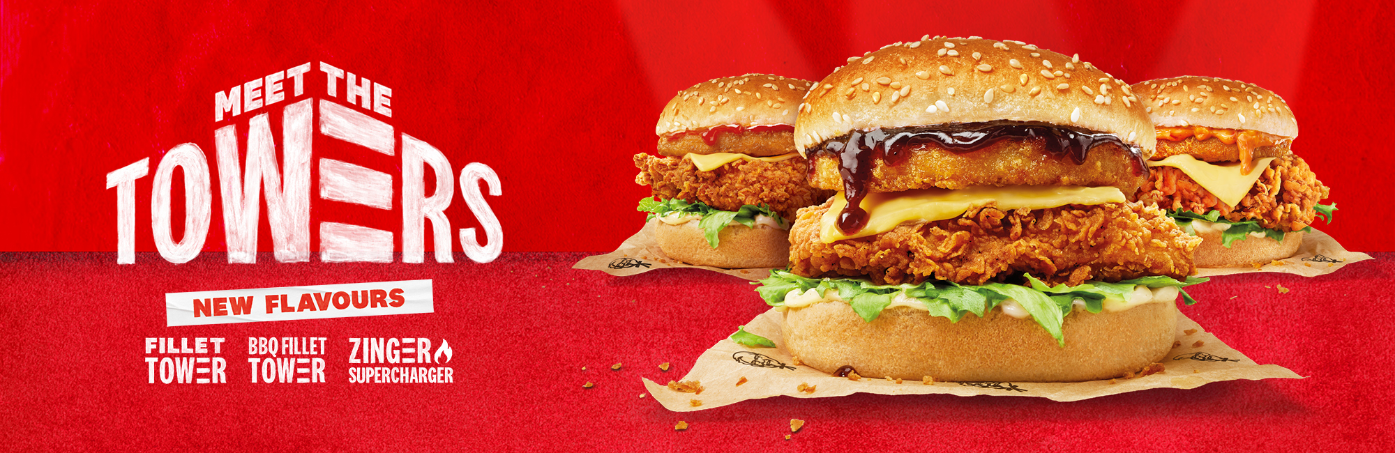 KFC | Tower Burgers | Vertically gifted