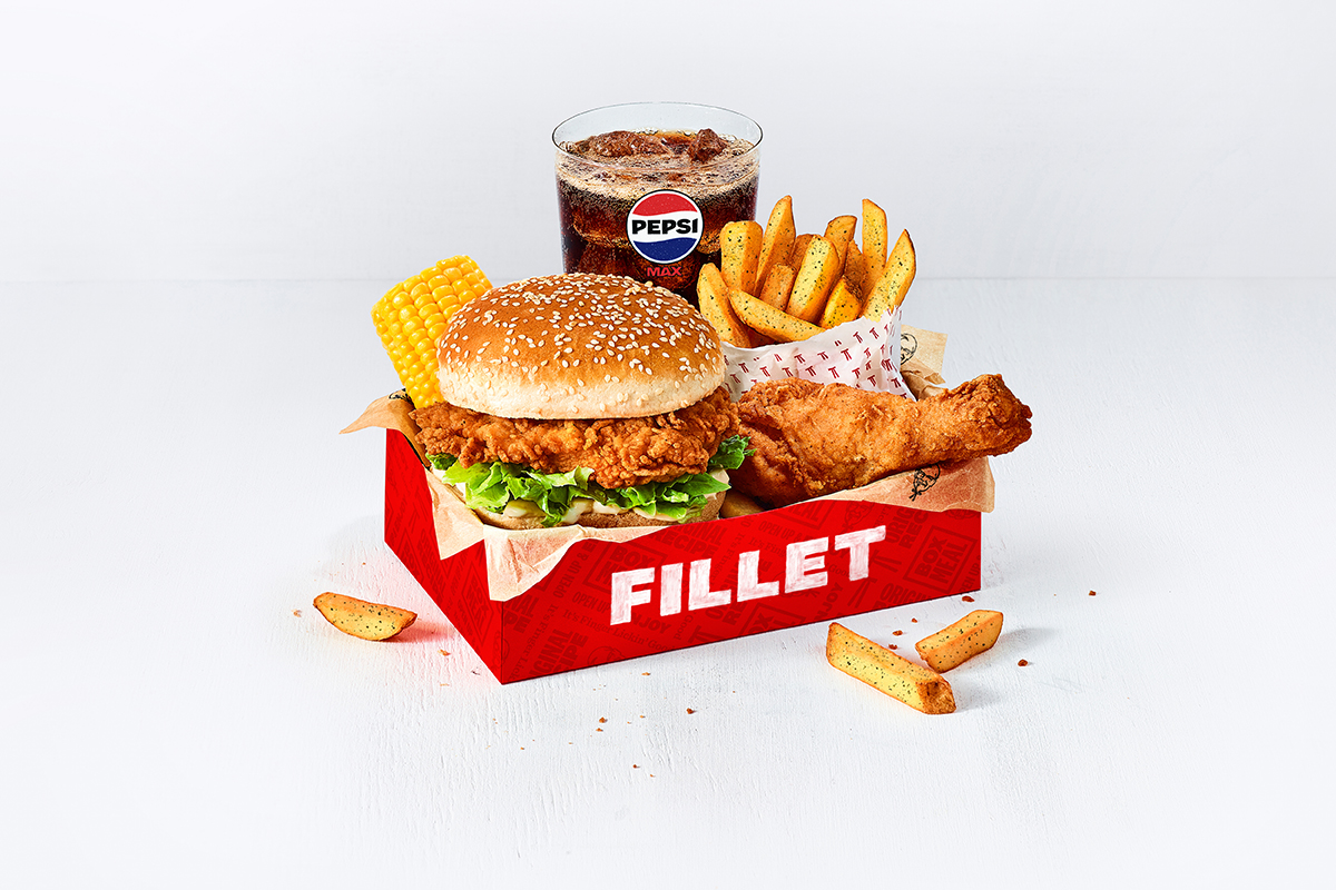 Kfc Chicken Fillet Burger