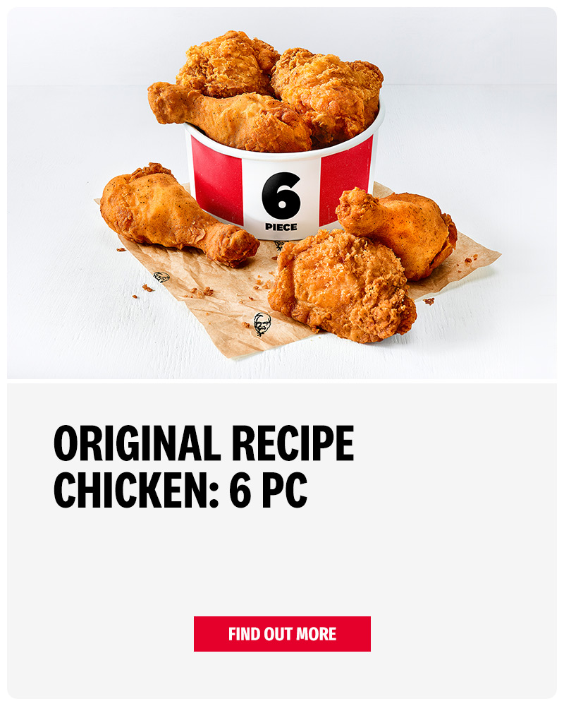 Kfc Buckets Menu