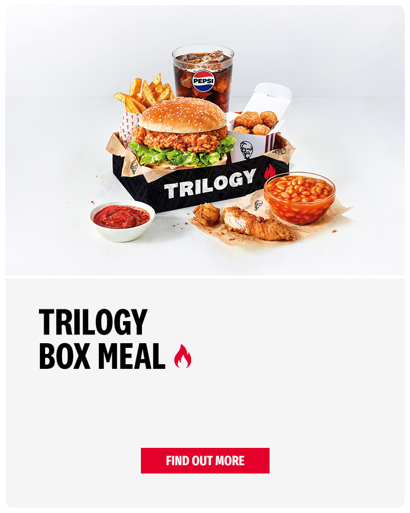 KFC Our Menu Box Meals