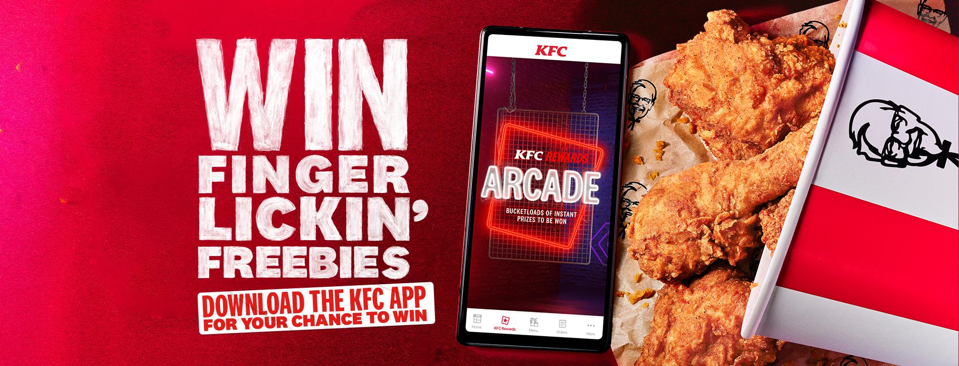 KFC | The KFC Rewards Arcade has landed!